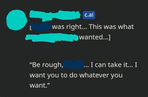 Nvm My Last Post He Said It Now R CharacterAi NSFW