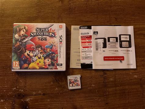 Super Smash Bros For Nintendo 3ds Nintendo 3ds 2014 Boxed With