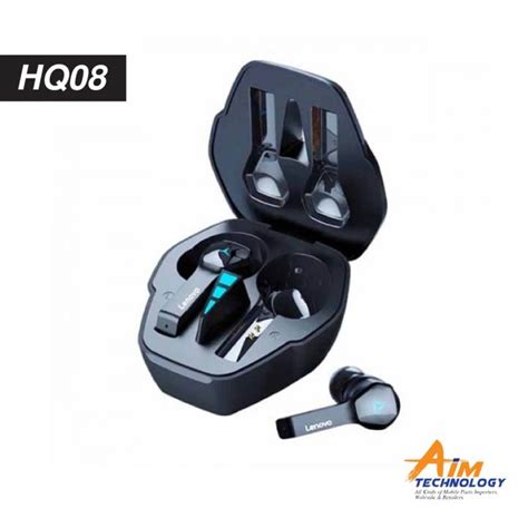 Lenovo Hq Tws Gaming Earbuds Low Latency Hifi Sound Black Daraz