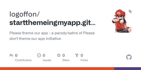Github Logoffon Please Theme Our App