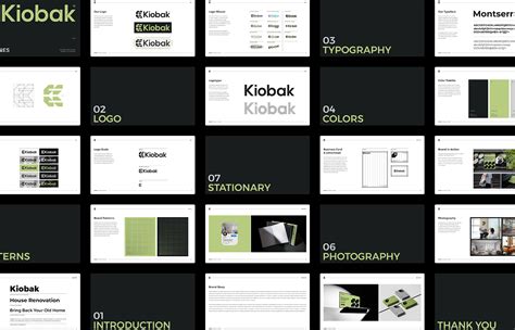 Brand Guidelines Template Cover Behance Behance