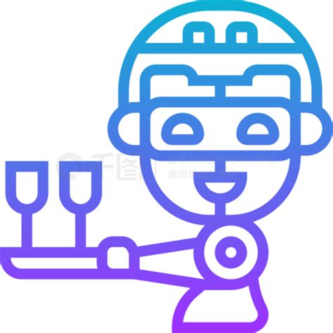 机器人免抠元素 机器人助手 素材免费下载 512像素 Svg格式 编号53189167 千图网