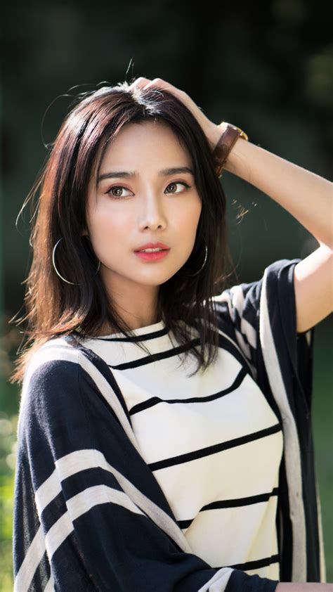 Download Wallpaper Girl Pose Asian Section Girls In Resolution 720x1280