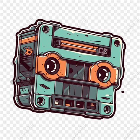 카세트 아이콘 벡터 일러스트 절연 클립 아트상표 Png 일러스트 무료 다운로드 Lovepik