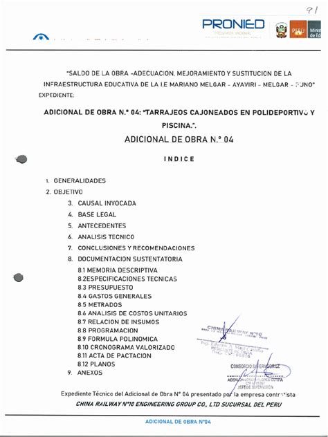Adicional De Obra 04 Escaneo Pdf