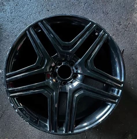 1X ORIG MERCEDES W166 ML GL GLE GLS Alufelge AMG A1664011400 10J 21