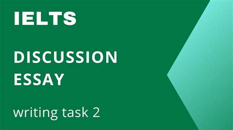 IELTS Writing Task 2 Discussion Essay Discuss Both Views Essay