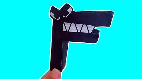 Paper Craft | Alphabet Lore F | SPANISH alphabet lore | Adrian's Alphabet Lore | DIY | art and ...