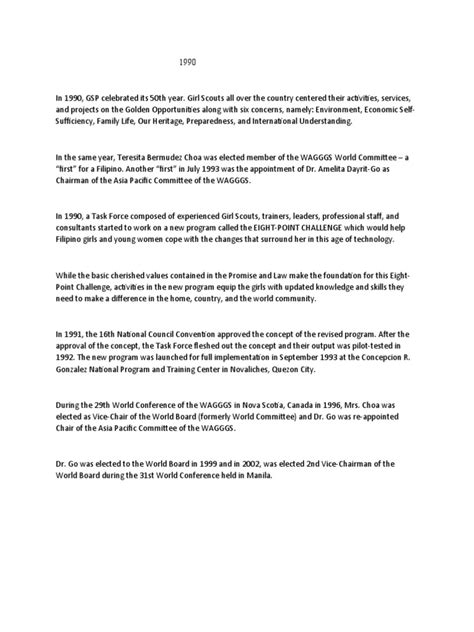 Gsp Pdf Youth Organizations Girl Guiding And Girl Scouting
