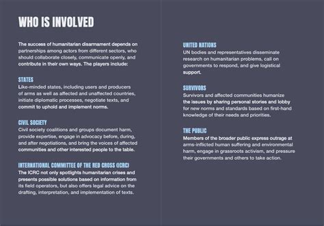 New Humanitarian Disarmament Resource Launched Harvard Accpi Brochure