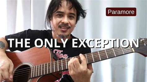 Paramore The Only Exception Guitar Tutorial Youtube