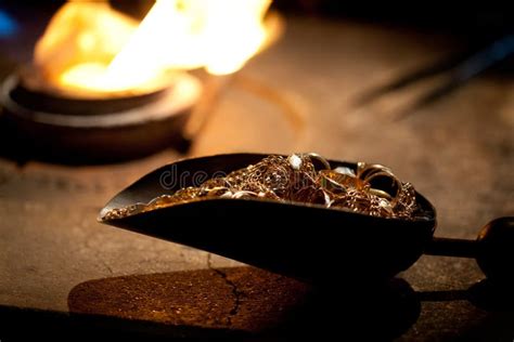 The Fire In The Furnace Stock Image Image Of Fireplace 101394455