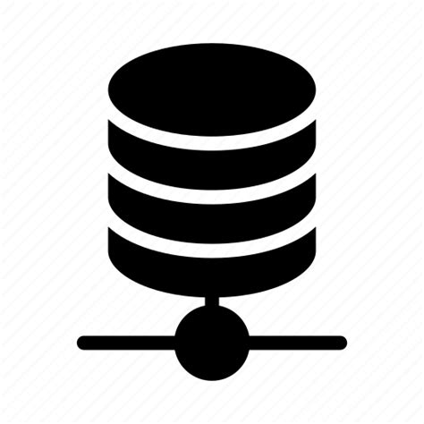 Connection Database Network Server Sharing Icon Download On