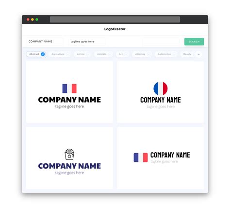 French Logo Design Create Your Own French Logos