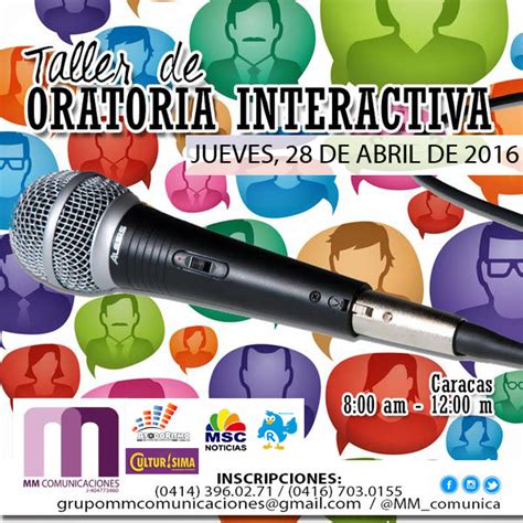 Mejora Tus Destrezas Como Orador Taller 28 Abril Caracas AYREBlog