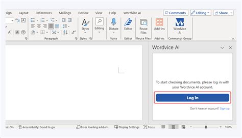 Wordvice AI pour MS Word | Wordvice AI