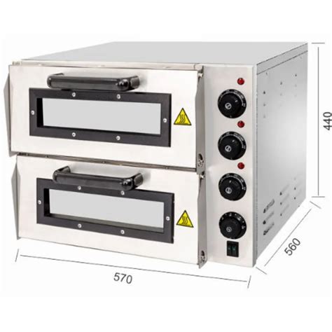 Gas Stone Pizza Oven Small Double Deck Size Small Mini At Rs 36000 In New Delhi