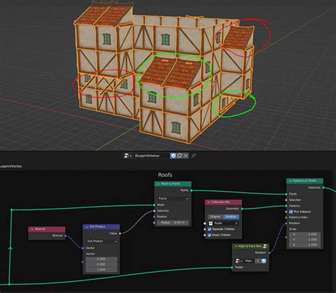 Procedural Abandoned House With Geometry Nodes 143 By Rikiklein