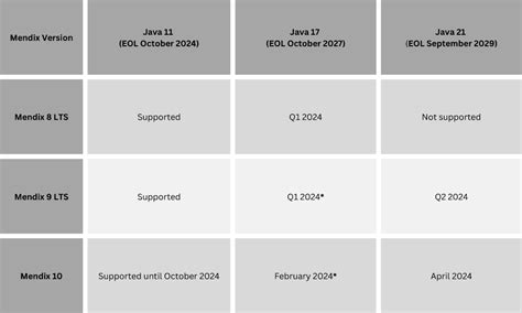 Subscription To Innovation Java 21 Support Mendix