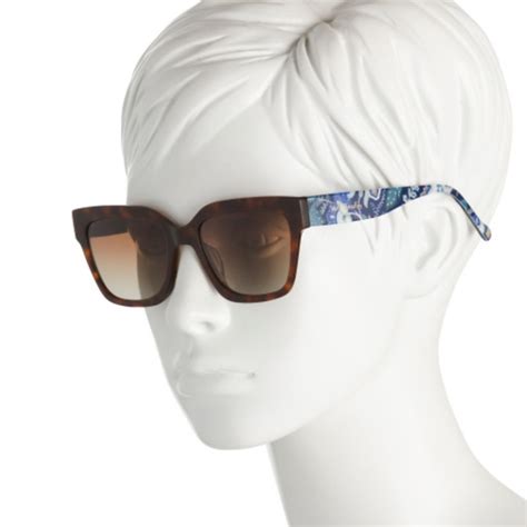 Vera Bradley Accessories New Vera Bradley Roxana Square Sunglasses Java Navy Camo Poshmark