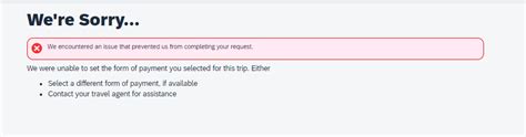 Error Message We Encountered An Issue That Preve Sap Concur Community