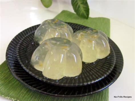 Konnyaku Jelly With Honey Citron Tea