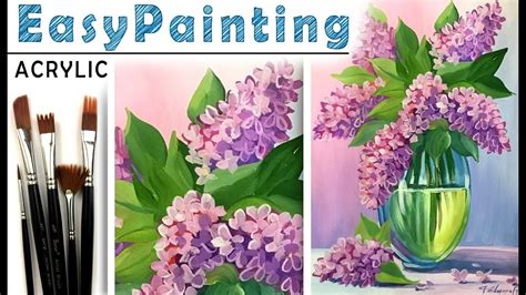 How To Paint Lilacs Easy At Iva Blackburn Blog