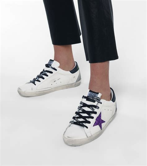 Golden Goose Super Star Leather Sneakers Golden Goose Deluxe Brand
