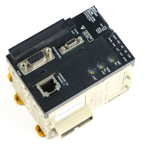 Used Omron Plc Programmable Controller Cpu Module Cj1m Cpu11 Etn
