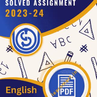 IGNOU Solved Assignment Archives Learnmart In