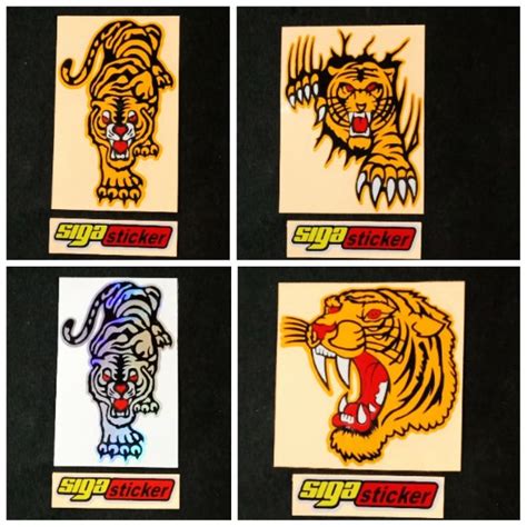 Stiker Harimau Sticker Macan Cutting Sticker Variasi Asesoris Motor