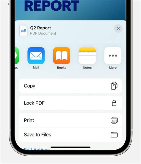 Save And Edit PDFs To The Books App On Your IPhone Or IPad Apple Support