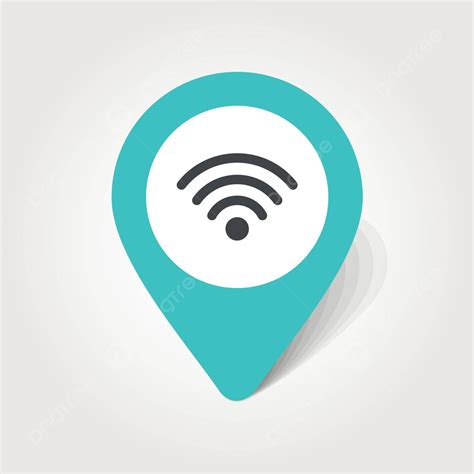 Wi Fi Map Pin Icon Web Information Icon Vector Web Information Icon PNG And Vector With