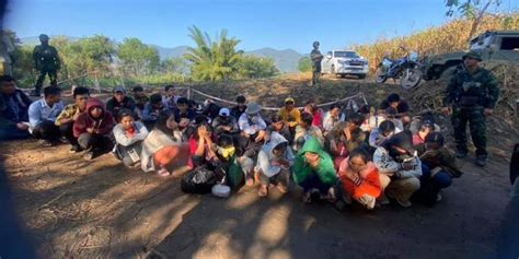 Dvb မဲဆောက်ဘက် တရားမဝင် ဝင်လာသည့် မြန်မာ ၃၆ ဦးကို ထိုင်းရဲက ဖမ်းဆီး
