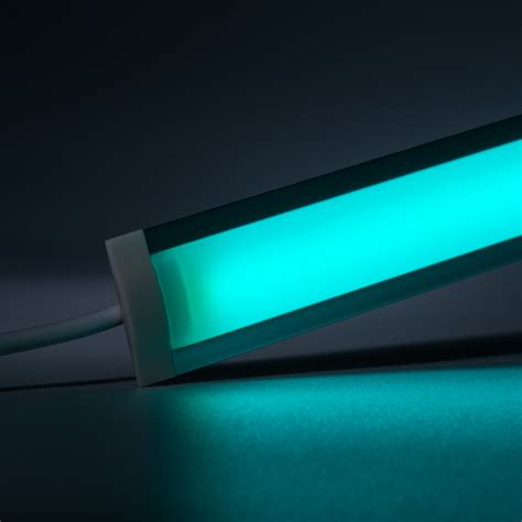 V Aluminium Einbau COB LED Leiste Schmal RGB Diffuse Leds