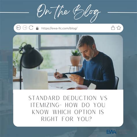 Standard Deduction Vs Itemizing How Do You Know What Option Is Right