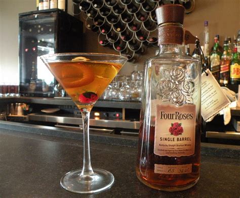 Flaming Pyroses Four Roses Bourbon Cocktail Bourbonblog