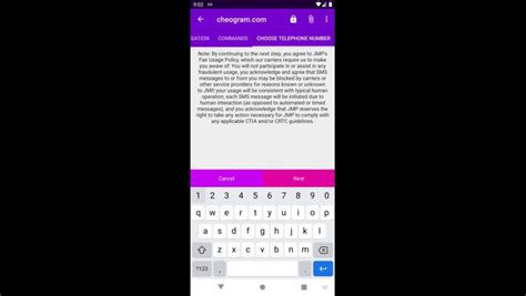 Demo Video Cheogram Android Create An Additional Jmp Account With