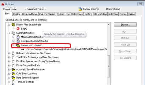 solved file icons cuix lsp mnr arx with cad are lost