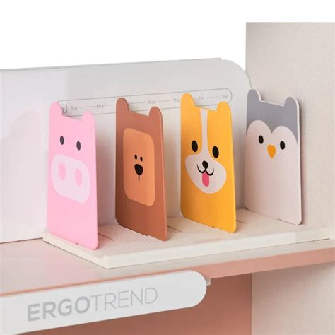 Pet Paradise ที่กั้นหนังสือลายสัตว์น่ารักสำหรับเด็ก Ergotrend