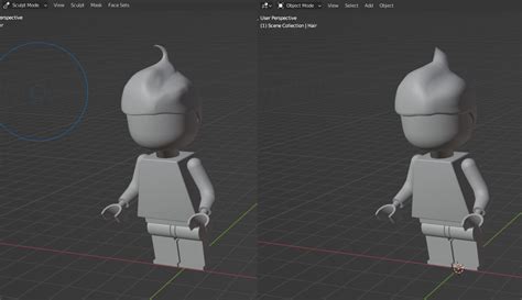Sculpted Model Not Displaying Properly In Object Mode Modeling