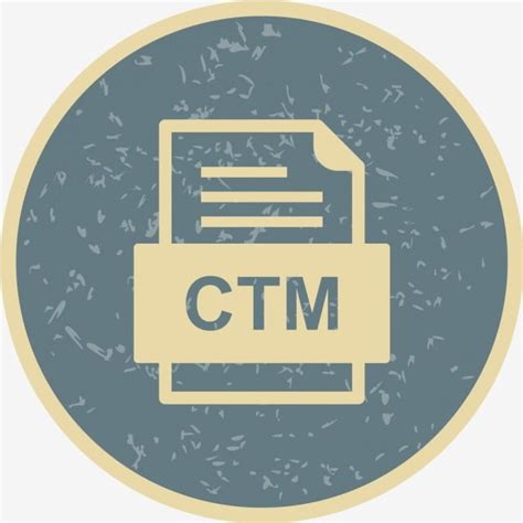 Document File Folder Vector Design Images Ctm File Document Icon