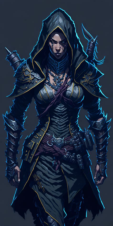 Female Assassin Art