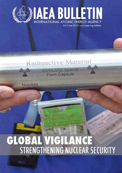 Global Vigilance Strengthening Nuclear Security By Iaea Issuu