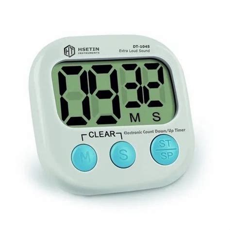 Hsetin Digital Count Down And Up Timer 99 Minutes 59 Seconds White At ₹ 480 Piece In Thane