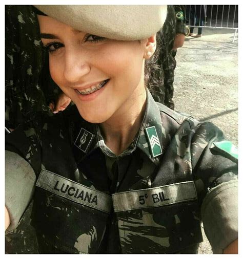 Brazilian 🇧🇷female Army Soldier Exército Brasileiro 🇧🇷 In 2025 Uniform