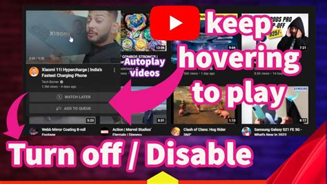 How To Stop Keep Hovering To Play In Youtube Turn Offdisable Keep