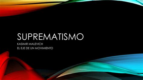 Suprematismo