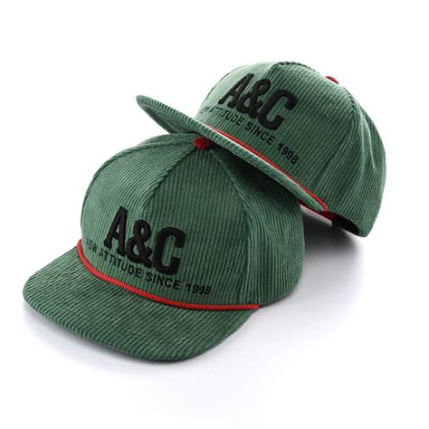 Five Panel 3d Embroidery Corduroy Snapback Cap Wholesale