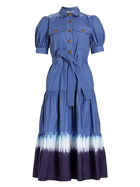 Buy Derek Lam 10 Crosby Buffy Utility Midi Dress Blue Navy At 76 Off Editorialist